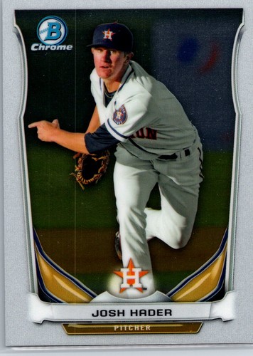 2014 Bowman Chrome Draft Josh Hader Rookie Houston Astros RC #CTP-45 ...