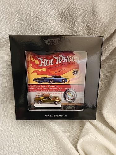 Hot Wheels RLC Original 16 Gold Custom Mustang 2999/3000 | eBay