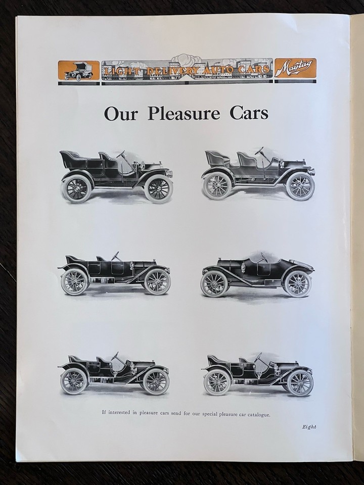 The Light Delivery Car - Maytag Mason Motor Company Brochure Catalog | eBay