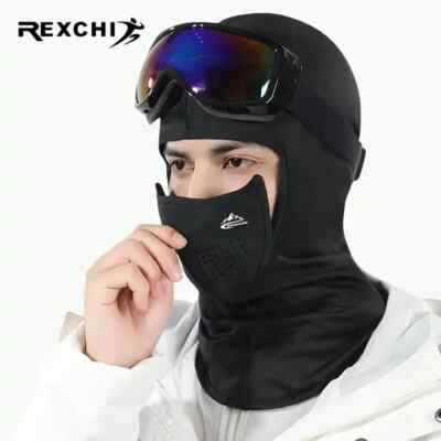 Magnetic Face Mask Thermal Winter Outdoor Ski Snowboard Balaclava ...