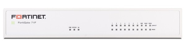 FORTINET FORTIGATE-71F 10 X GE RJ45 7 X PORTS 2 X WAN 1 GB SSD FG-71F ...