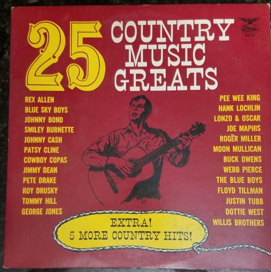 25 Country Music Greats With Johnny Cash,Patsy Cline & many more! | eBay