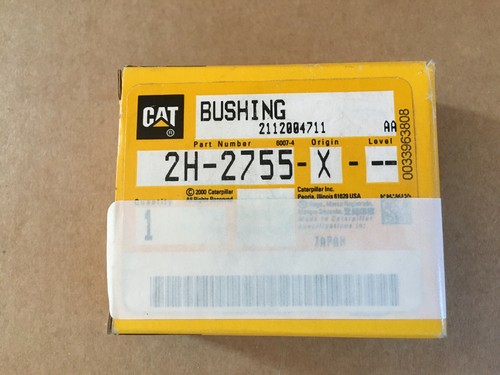 NOS Genuine Cat Caterpillar 2H2755X Bushing 2H-2755-X | eBay