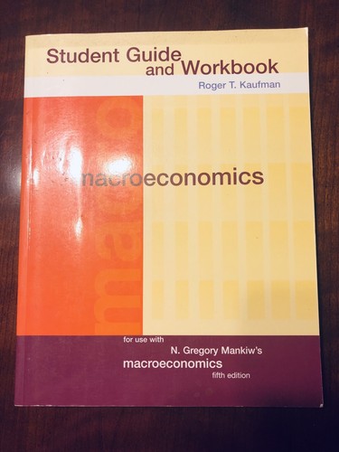 macroeconomics Student Guide & Workbook | eBay