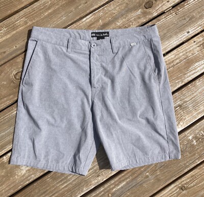 Travis Mathew Shorts Proceed With Caution Casual Athleisure Travel Golf ...