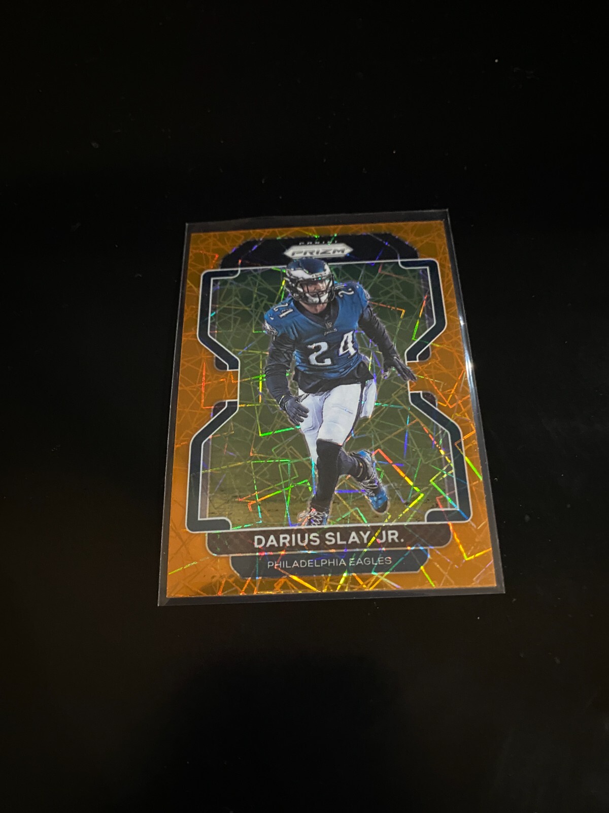 Darius Slay Jr. 2021 Panini Prizm Orange Lazer Prizm Eagles 224 PWE | eBay
