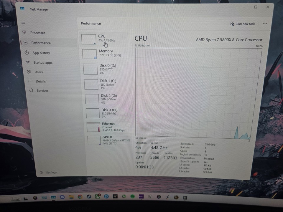 AMD Ryzen 7 5800X3D 3.4GHz 8-Core 16-Thread AM4 CPU Processor | eBay UK