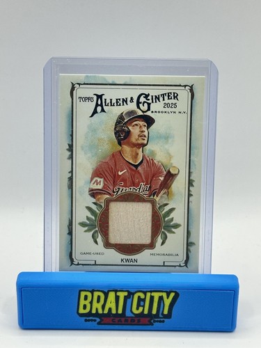 2025 Topps Allen & Ginter #AGR-SK Steven Kwan Relics | eBay