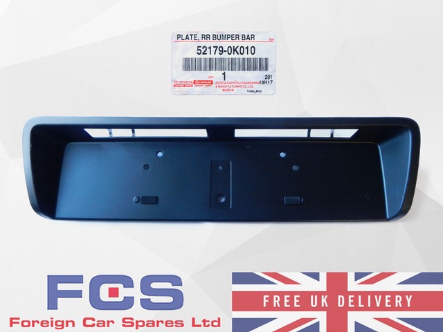 52179-0k010 Toyota Genuine Part Rear Bumper Plate HILUX 521790K010 for ...