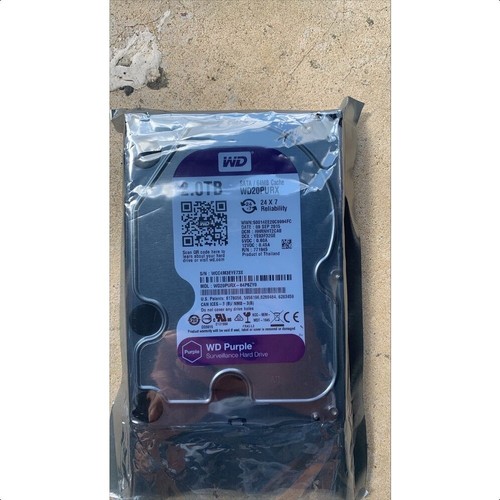 WD {WD20PURX-64P6ZY0} Purple 2TB 5.4k SATA 6Gbps 64MB Cache 3.5" HDD 73 ...