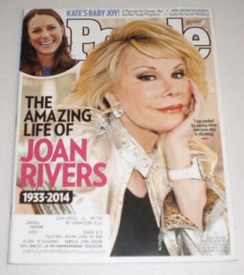 JOAN RIVERS 1933-2014 ~ People Magazine ~ September 22, 2014 ~ E-5-1 | eBay
