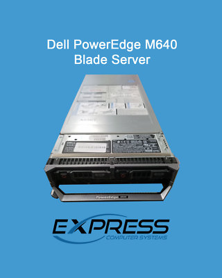 Dell PowerEdge M640 VRTX 2x Silver 4114 2.2Ghz 10C 64GB No HDDs 2x 16GB ...
