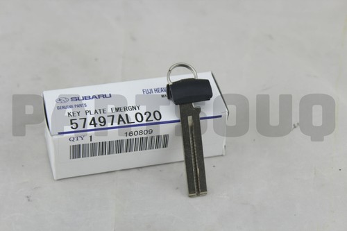 Genuine Subaru 57497AL020 Key Plate Emergency 57497-AL020 | OE | Direct ...