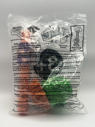 Vintage 1997 Taco Bell Kids Meal Toy Nintendo Donkey Kong Tree Maze New ...