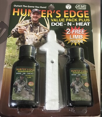 Hunter’s Edge Value Pack Plus Doe-N-Heat Estrous Lure | eBay
