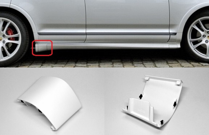 PLUGS FOR JACKS 2003-2010 Porsche Cayenne GTS Rear Cover Trim Right ...