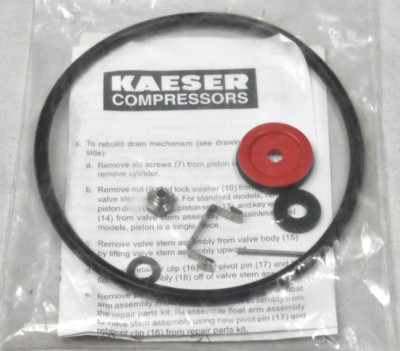 Kaeser Compressors 05.7501-03/1514 (3227169) Drain Repair Kit RPR ADT ...