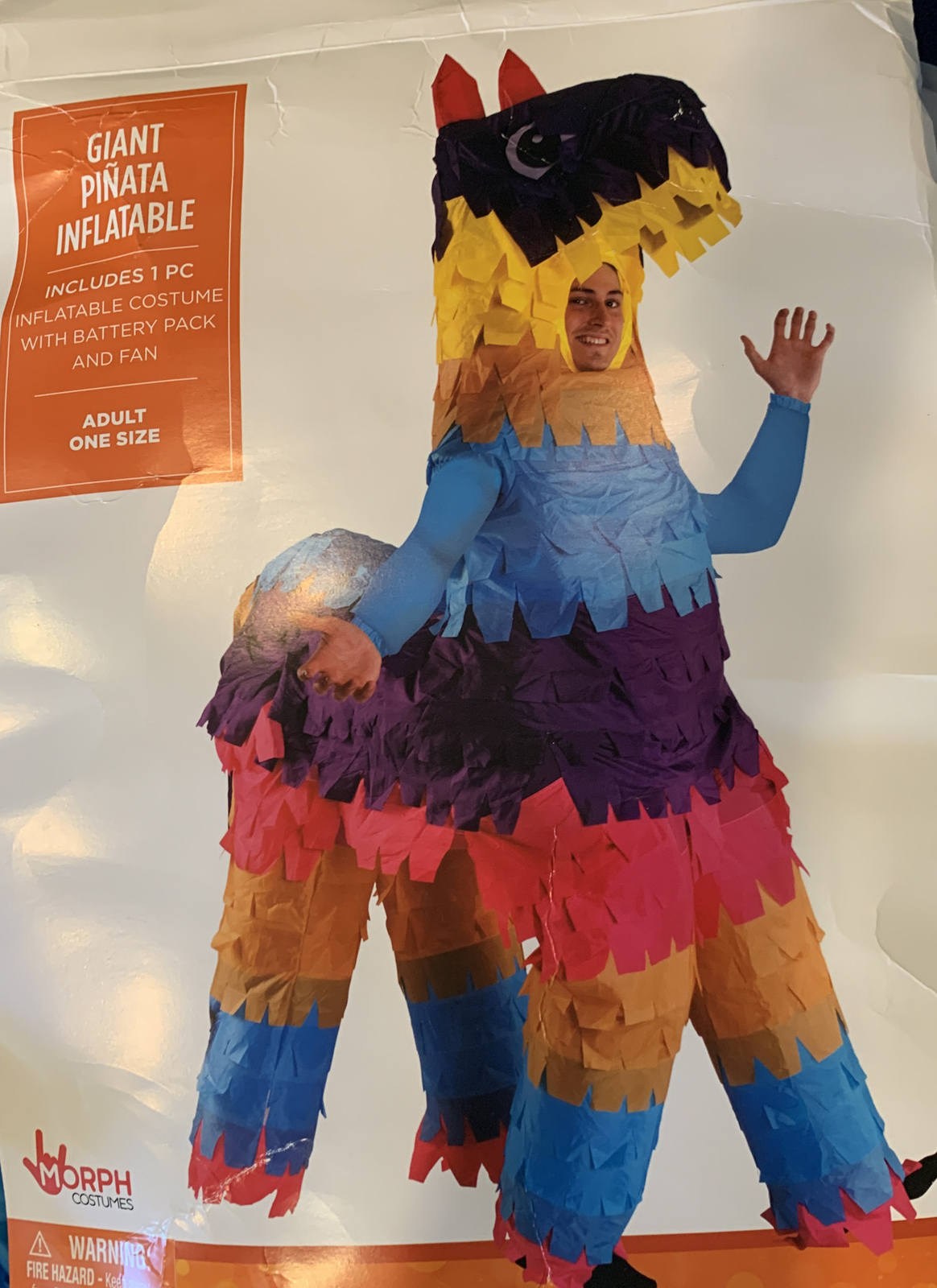 Inflatable Piñata Costume - Gem