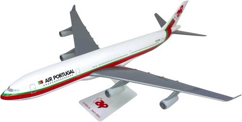 Flight Miniatures Tap Air Portugal Airbus A340-400 Desk Top 1/200 Model ...