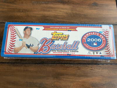 2006 Topps Baseball Complete Set Factory Sealed | eBay