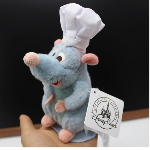 2024 New Disney Ratatouille Chef Remy Shoulder Plush Doll New With tag ...