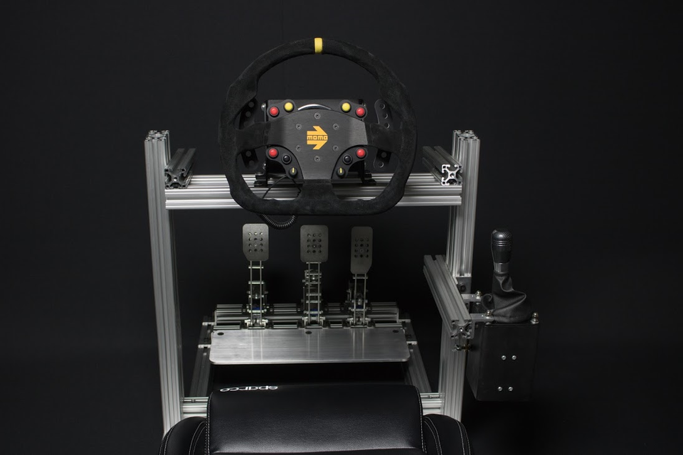 4PLAY RACING Pedal Plate Foot/Heel Rest PLATE ONLY for Sim Rig Cockpit ...