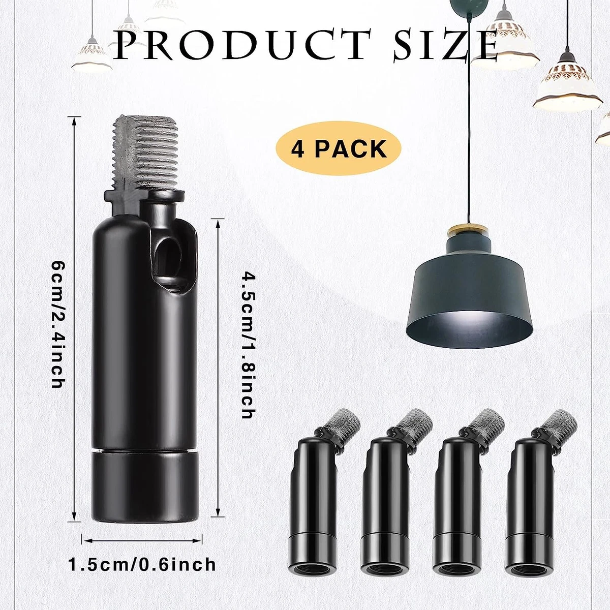 Pendant Light Adapter For Sloped Ceiling | Shelly Lighting