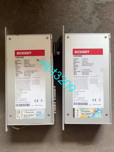 C6920-0030 BECKHOFF Industrial Computer C6920-0030 Used test good FedEx ...
