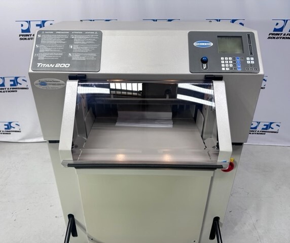 Challenge Titan 200 20” Paper Cutter Refurbished Warranty – Triumph ...