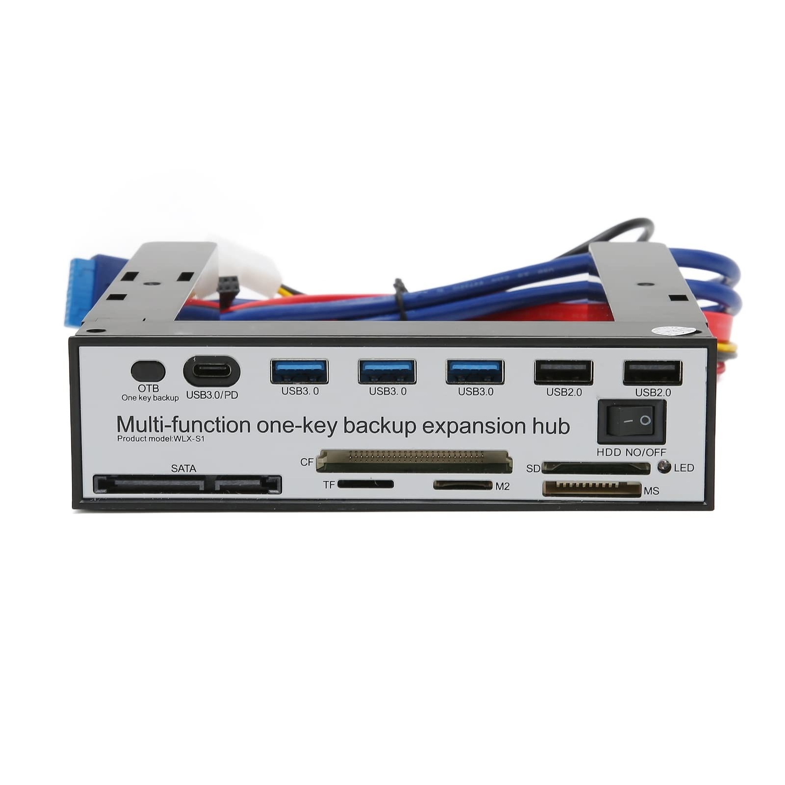 Bewinner 5.25 inch Multi Function Computer Media Front Panel,PC ...