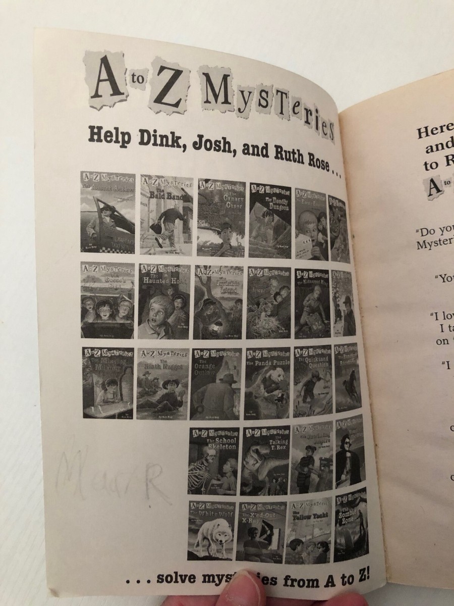 The X39edout Xray A To Z Mysteries 24 By Ron Roy The X'ed Out