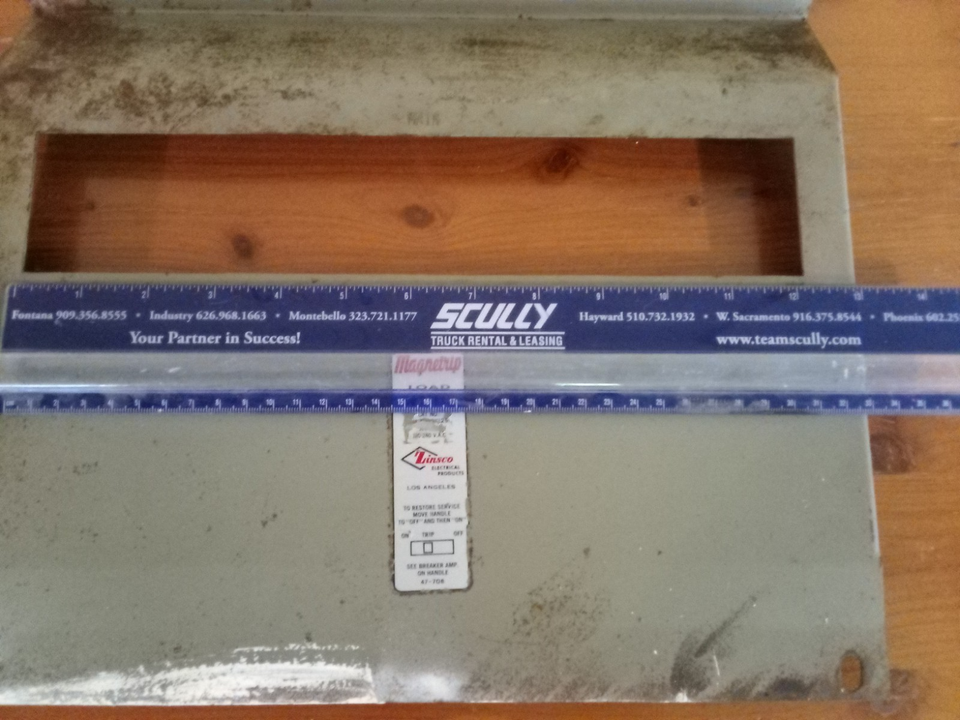 Zinsco Dead Front panel cover. 13-5/8" x 11-5/8. No dents. | eBay