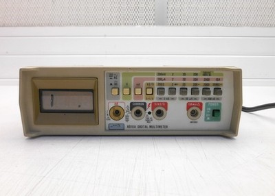 FLUKE 8010A DIGITAL MULTIMETER - ELECTRONIC TEST EQUIPMENT | eBay