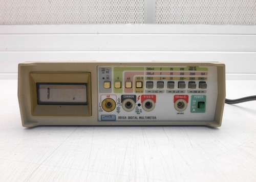 FLUKE 8010A DIGITAL MULTIMETER - ELECTRONIC TEST EQUIPMENT | eBay