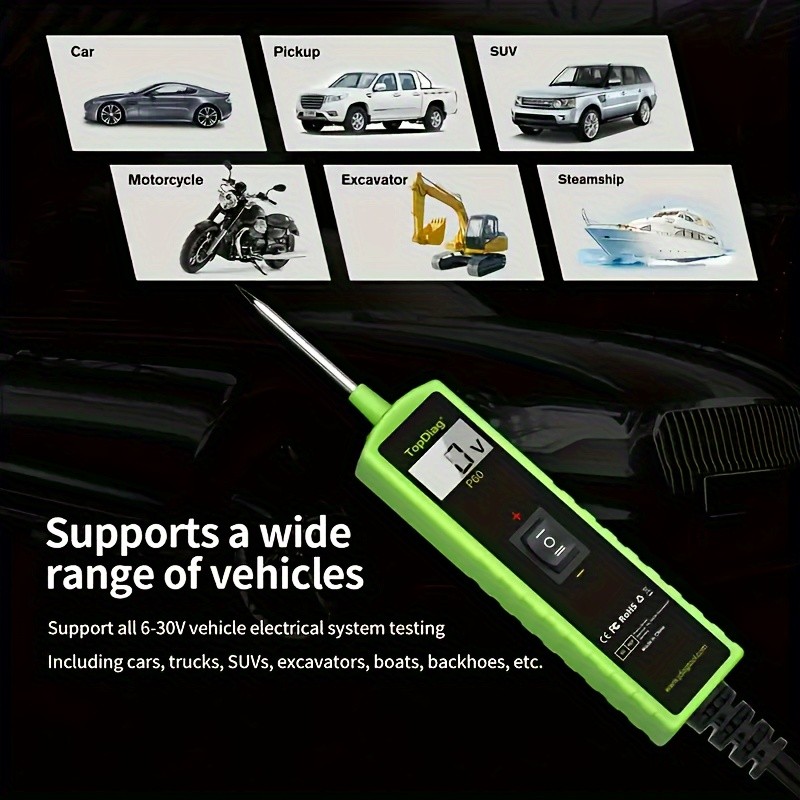 Automotive Car Power Circuit Finder Electrical Tester Probe Test Light ...