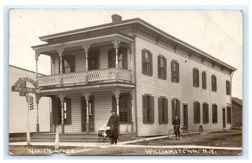 Whalen House R.J. Whalen RPPC Williamstown NY Oswego County Myer RPPC ...