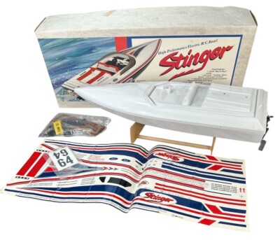 VINTAGE GP Marine RC Boat Stinger High Performance Kit 24" - NOT Tested ...