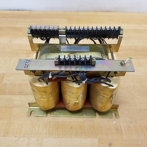 Fanuc A80L-0001-0272-03, 2.5Kva Transformer. Pri.V-200/220 Sec.V-185V ...