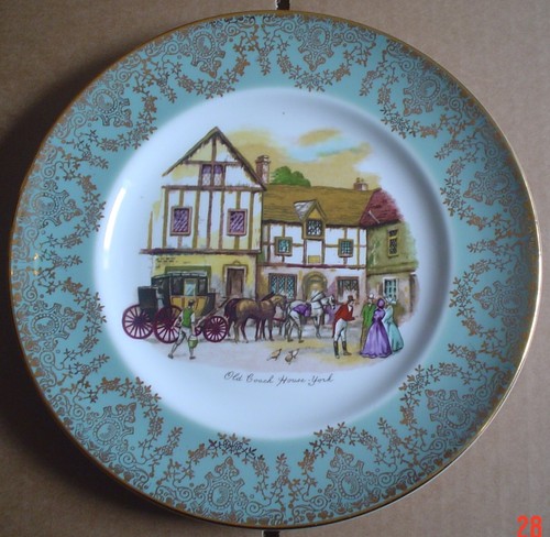 Liverpool Road Pottery Collectors Plate OLD COACH HOUSE YORK | eBay