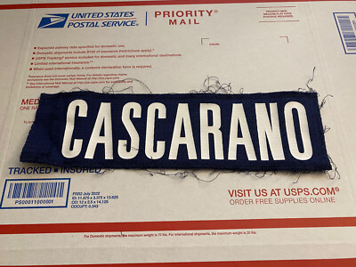 Virginia UVA Cavaliers Football Sean Cascarano Game Worn Jersey ...