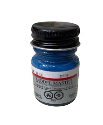 New TESTORS Model Master Chrysler Engine Blue, 2730, Enamel, 0.5 fl oz ...