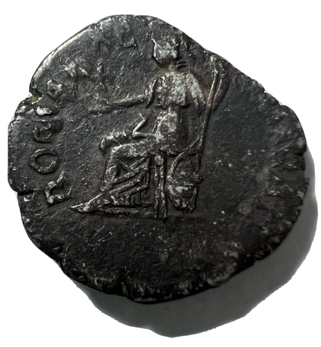 Ancient Roman Silver Coin Denarius Restored (Hadrian) + Pouch! | eBay