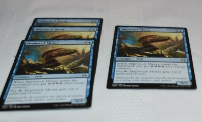 MTG card: 4x Shipwreck Moray, Blue Common Creature from Aether Revolt ...