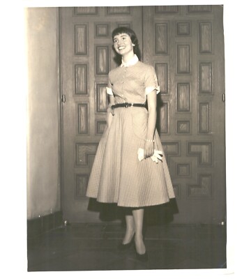 Stylish Model SHEILLA YOELL Portrait VINTAGE 1952 Press Photo | eBay