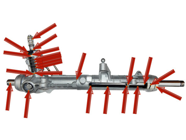 POWER STEERING RACK TRW REPAIR KIT FOR FORD GALAXY WGR SEAT ALHAMBRA VW ...