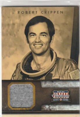 2012 Americana Heroes and Legends Materials #97 Robert Crippen #/425 053-Y | eBay