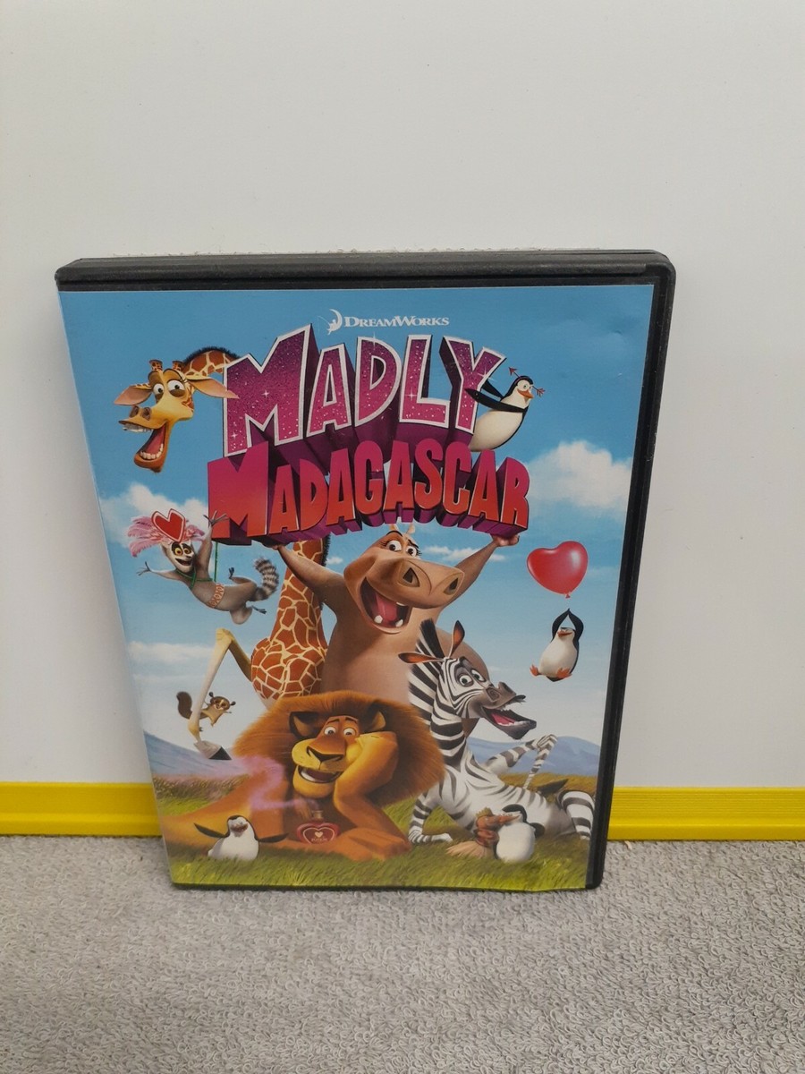 Madly Madagascar Dvd Cover