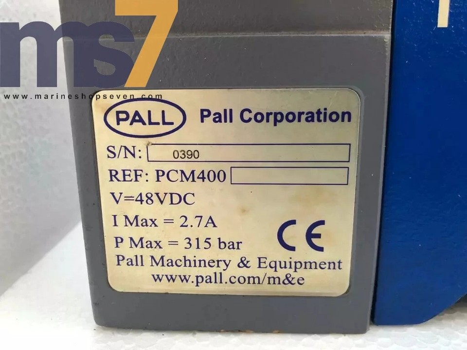 PALL CORPORATION PCM400 SERIES PORTABLE CLEANLINESS MONITOR #PROBLEM ...