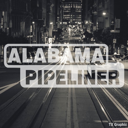 ALABAMA PIPELINER PIPE LINER DECAL VINYL OIL GAS PIPELINE STICKER ...