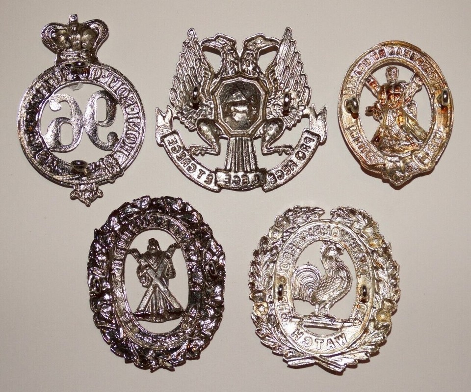 BRITISH MILITARY CAP BADGES, Modern Victorian Badges | eBay